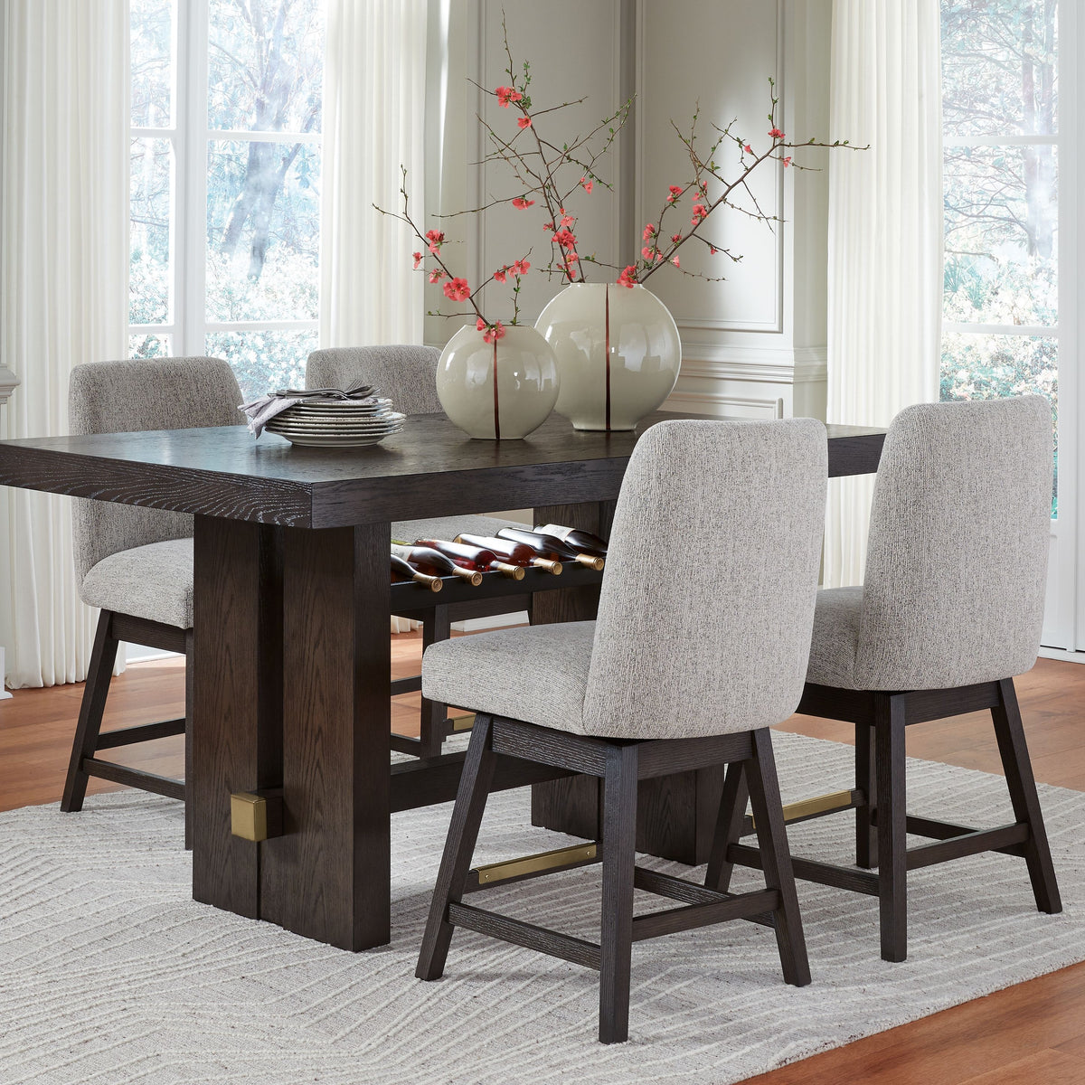 Burkhaus - Rectangular Counter Table Set – Neill’s Home Store